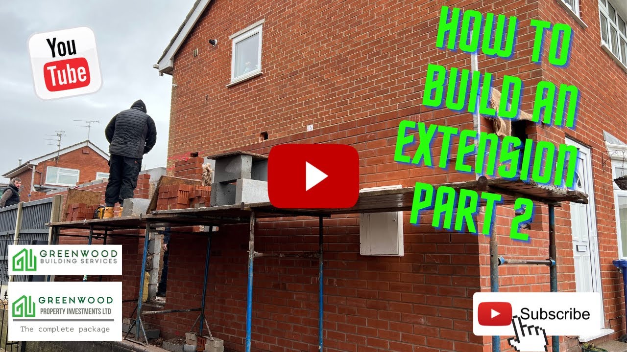 Extension build series part 2 build walls from doc to wall plate ...