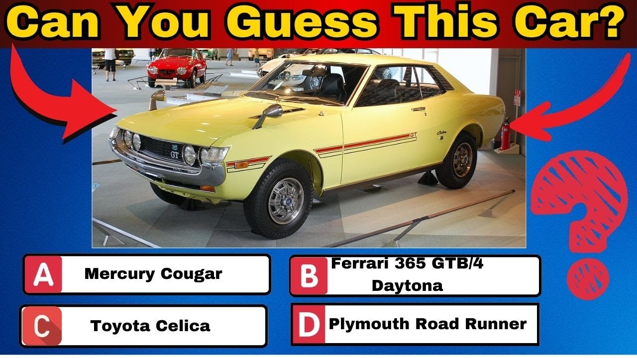 Guess These Classic Cars, Can You Get All 20 Right? - YouTube
