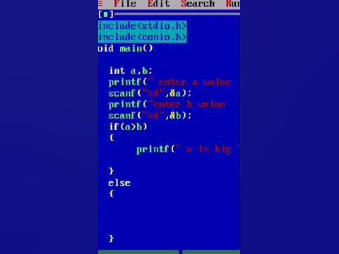 if/else use in c programming #coding #youtubeshorts #shorts - YouTube