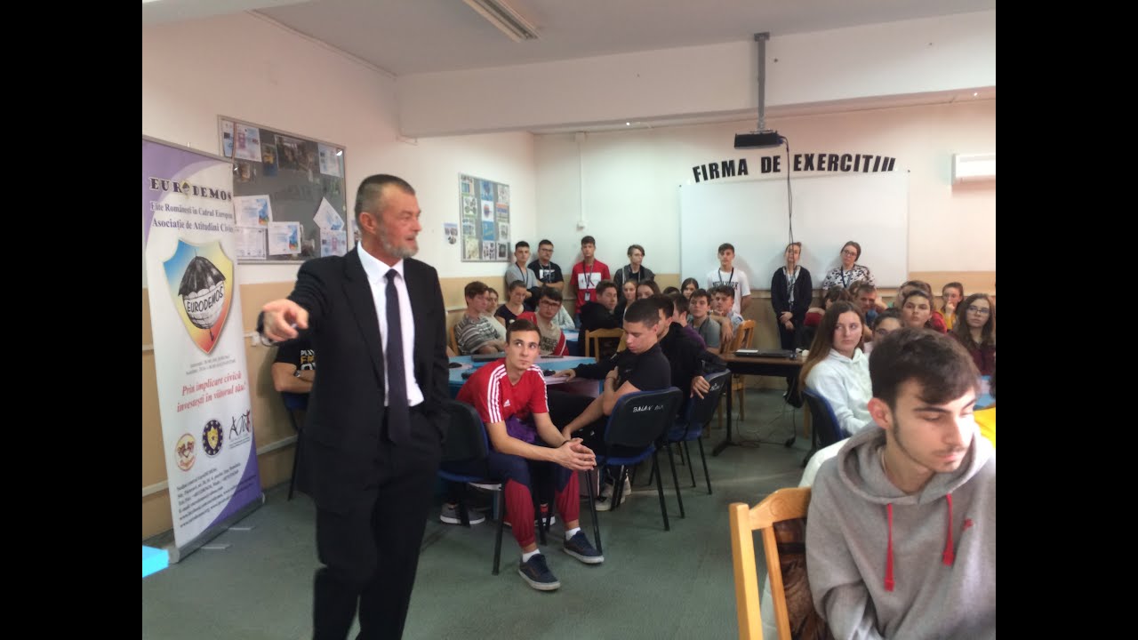 Morel Bolea presedinte EuroDEMOS Comunitatea are nevoie de TINEri! film ...