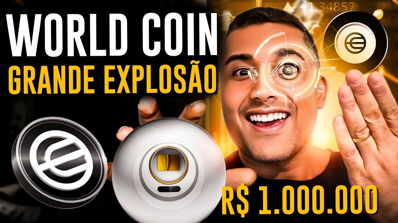 WORLD COIN SUBINDO MUITO FORTE E PODE VALORIZAR 1.000% - YouTube