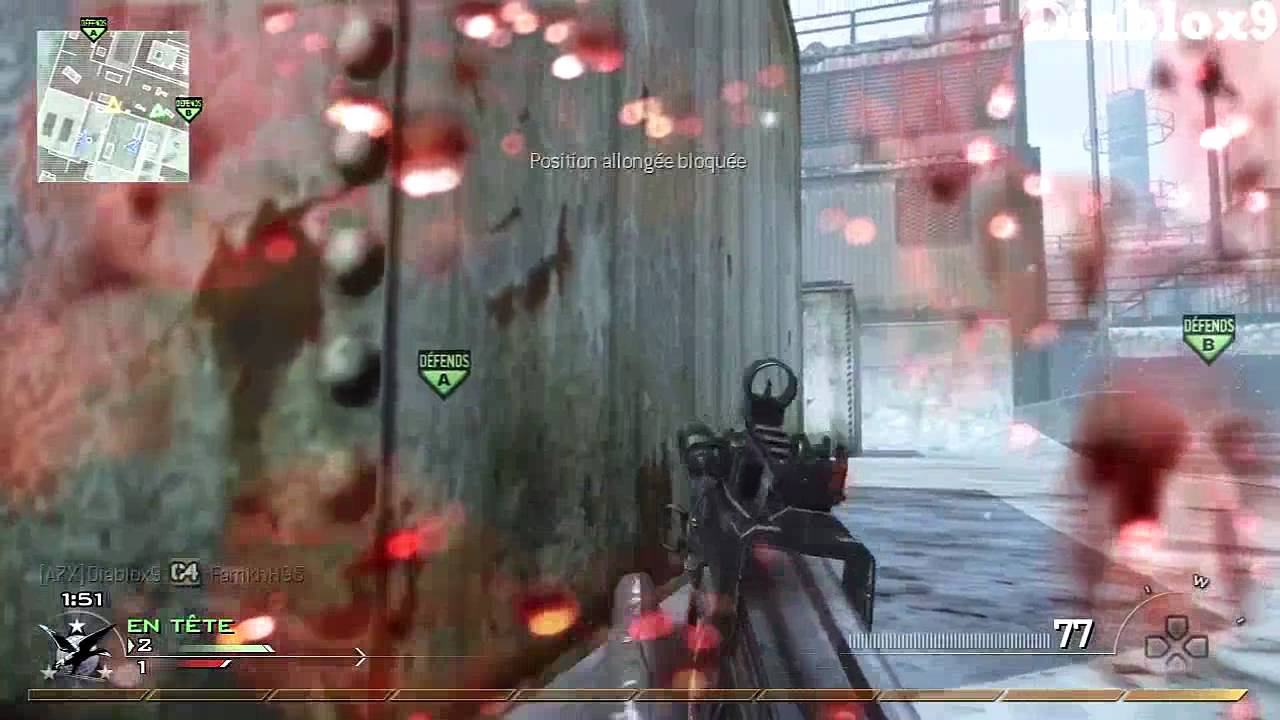 MW2 : Superbe lancé de C4 sur Sub Base - YouTube