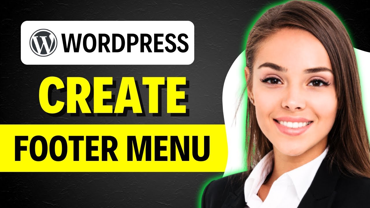 How To Create A Footer Menu In WordPress FULL GUIDE YouTube How To Create A Footer Menu In WordPress FULL GUIDE YouTube