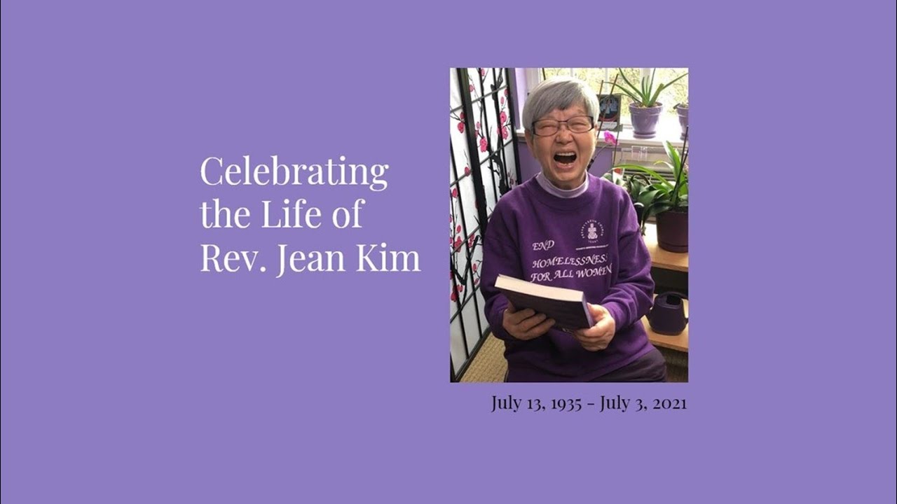 Jean Kim Memorial Service - July 17, 2021 - YouTube
