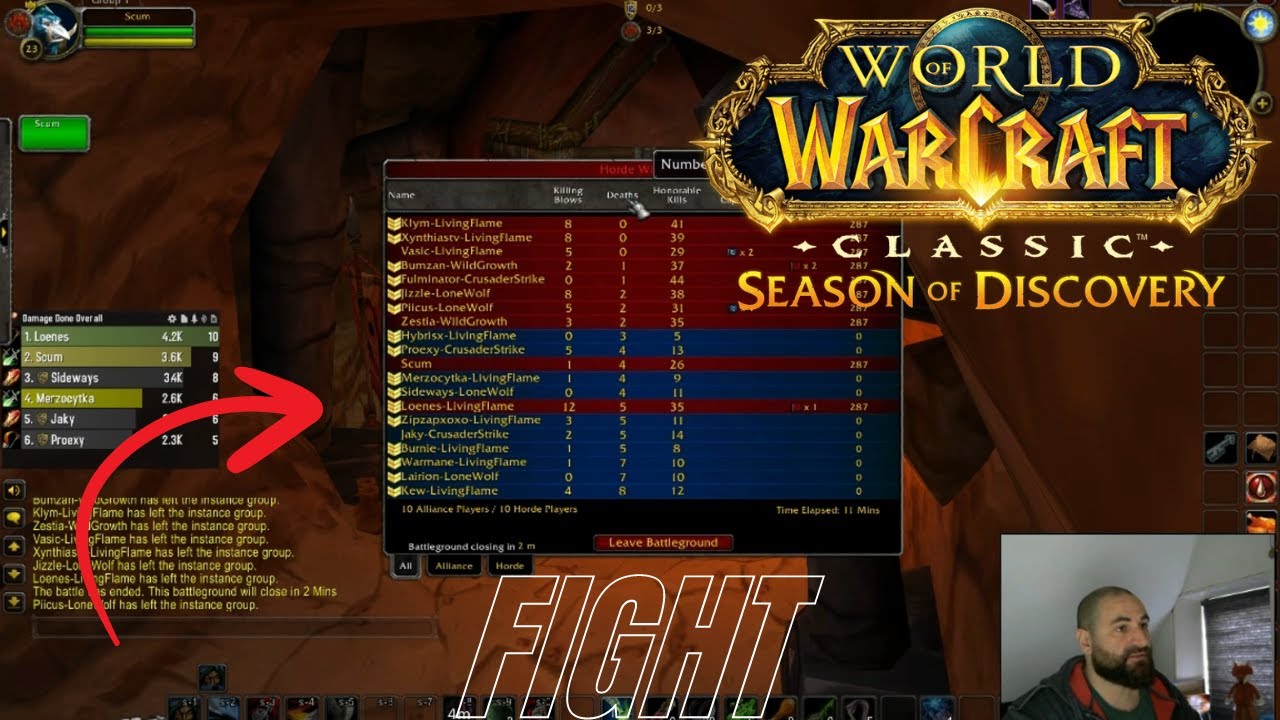PvP Showdown: ELITE PRO World of Warcraft GAMER Enters Warsong Gulch ...