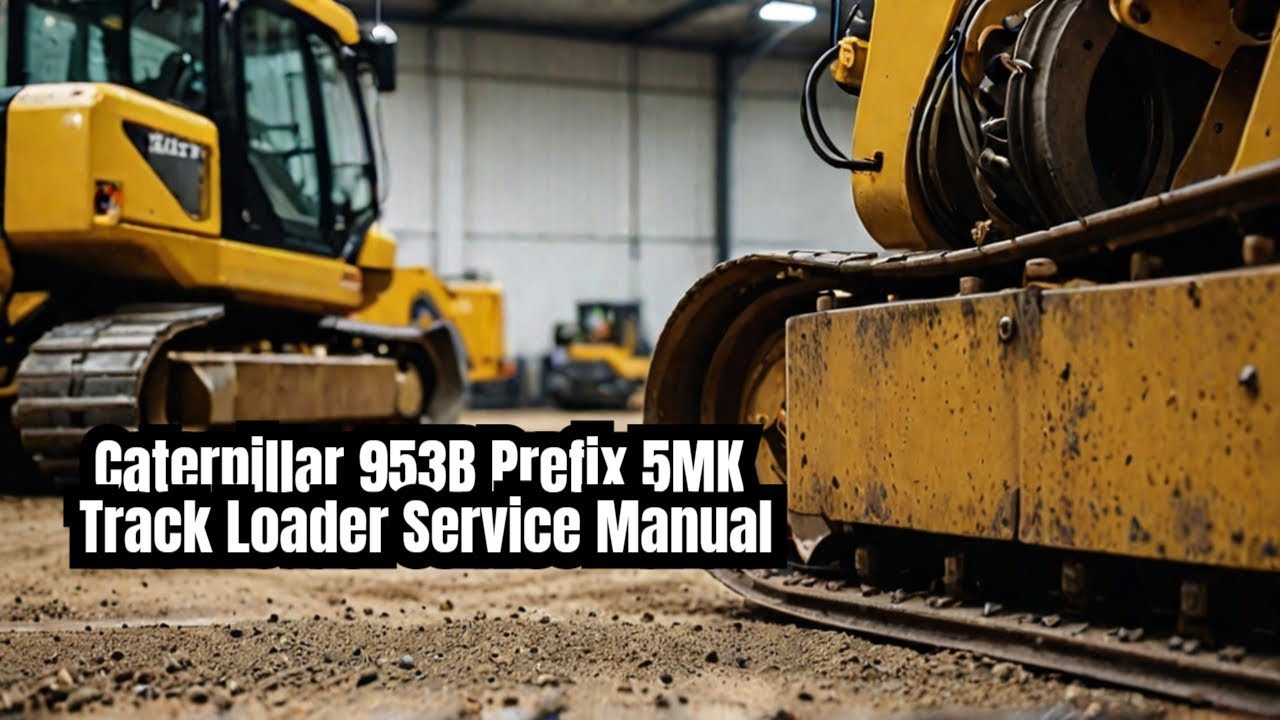 Caterpillar 953B Prefix 5MK Track Loader Service Manual - YouTube