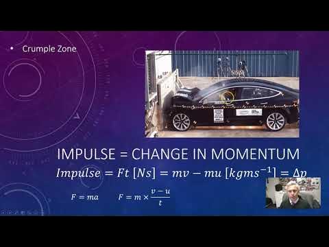 Impulse and momentum in collisions: the physics of car crashes - YouTube