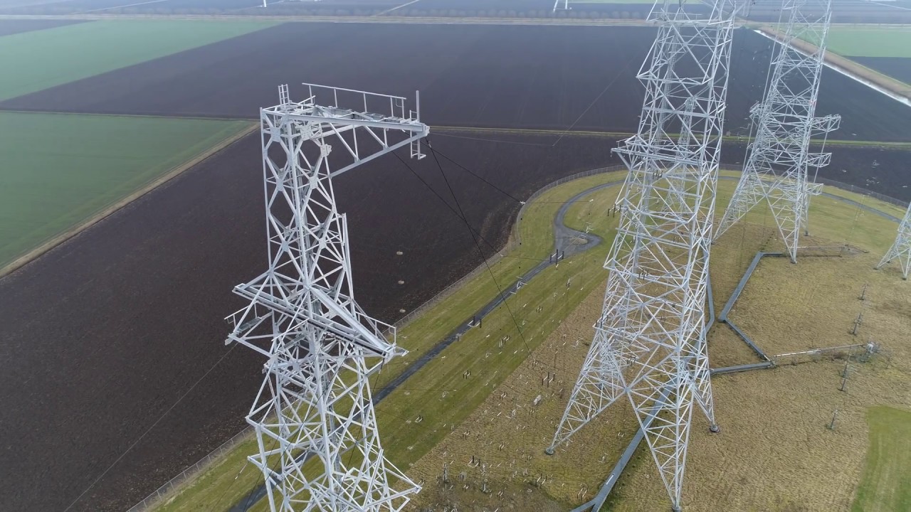 RNW shortwave broadcast site in Zeewolde - YouTube