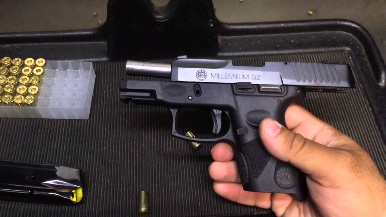 Taurus PT111 G2 post shooting - YouTube