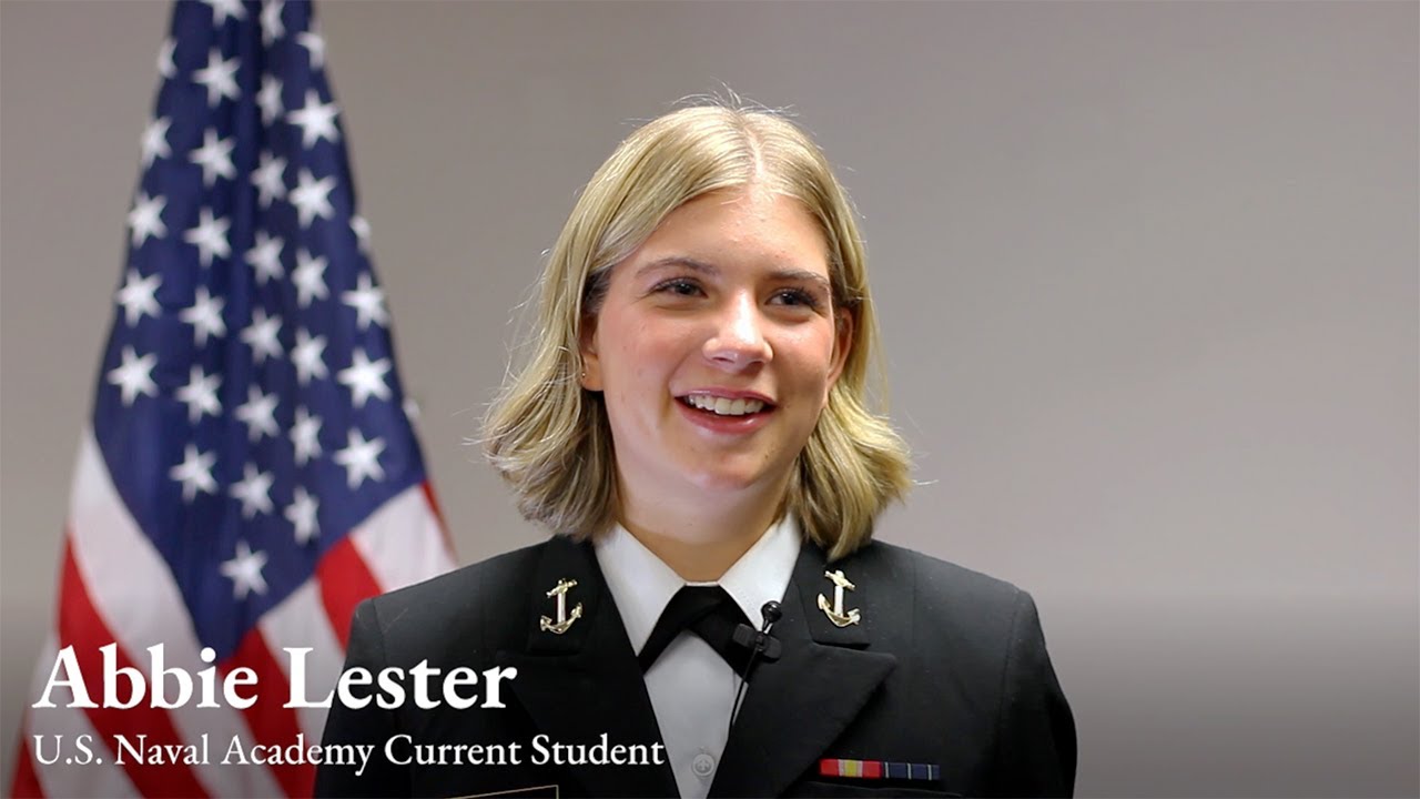 Current Naval Academy Student Abbie Lester Talks About Her Nomination ...
