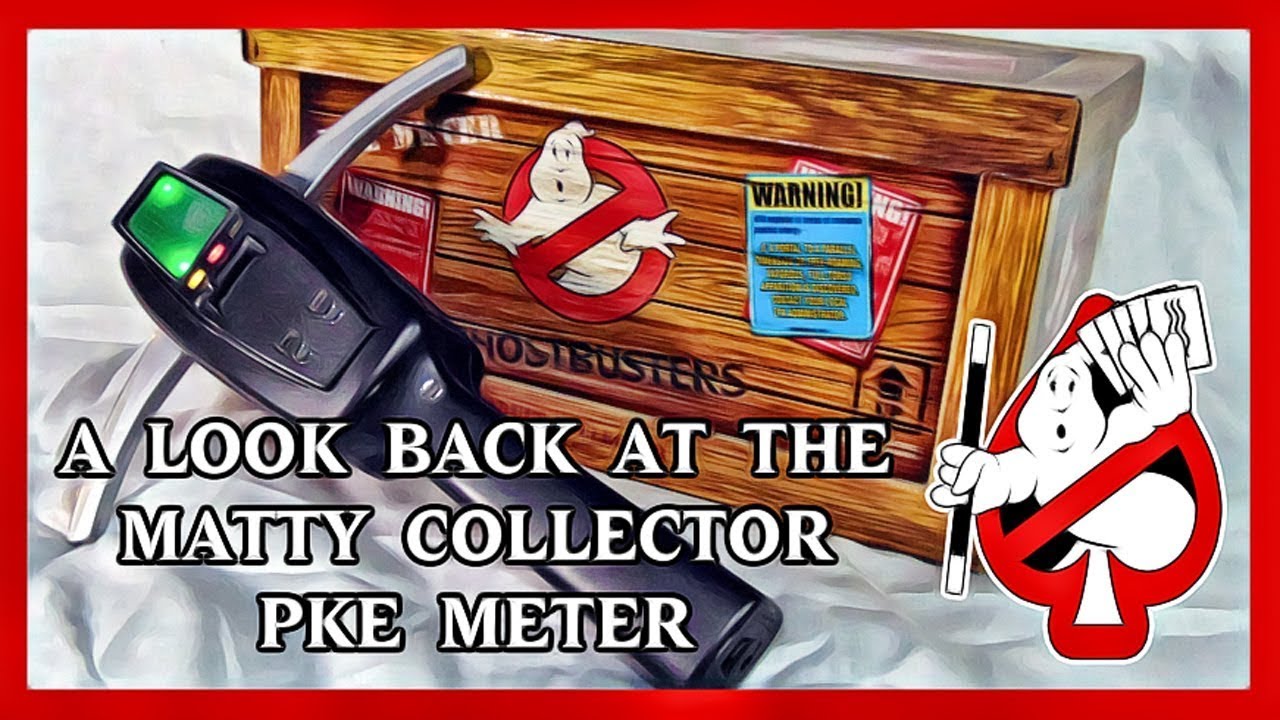 A look back at the Matty Collector PKE Meter by Mattel - Ghostbusters - YouTube