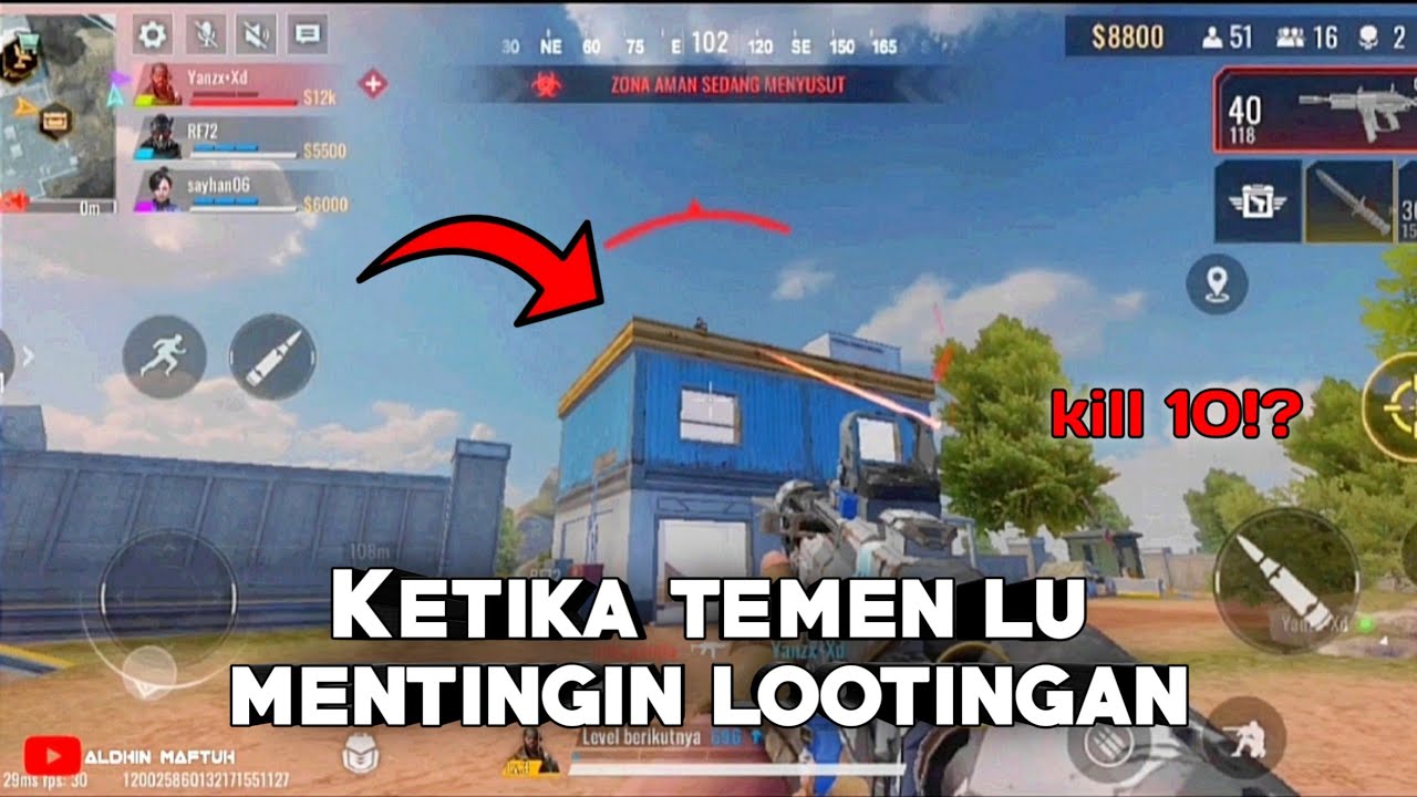 GAMEPLAY BLOODSTRIKE - RANKED MODE SENJATA PALING OP BLOODSTRIKE - YouTube
