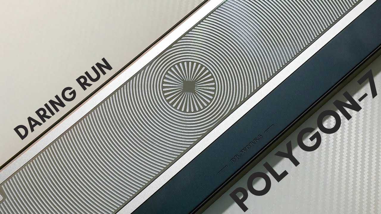 정발 이었다면, 이 아이는 깡패가 되었을겁니다. | DARING RUN POLYGON-7 | Custom keyboard ...