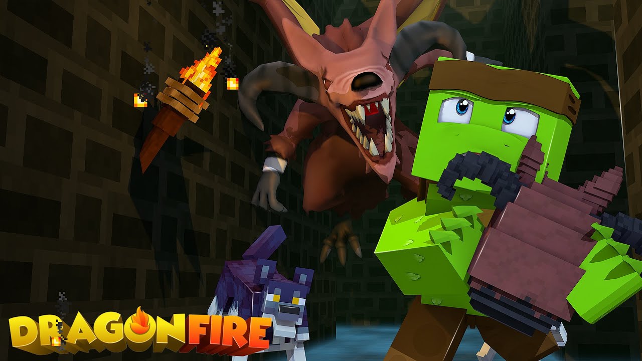 WE GOT THE NEW LYCAN DRAGON EGG! - Minecraft DragonFire Official #60 ...