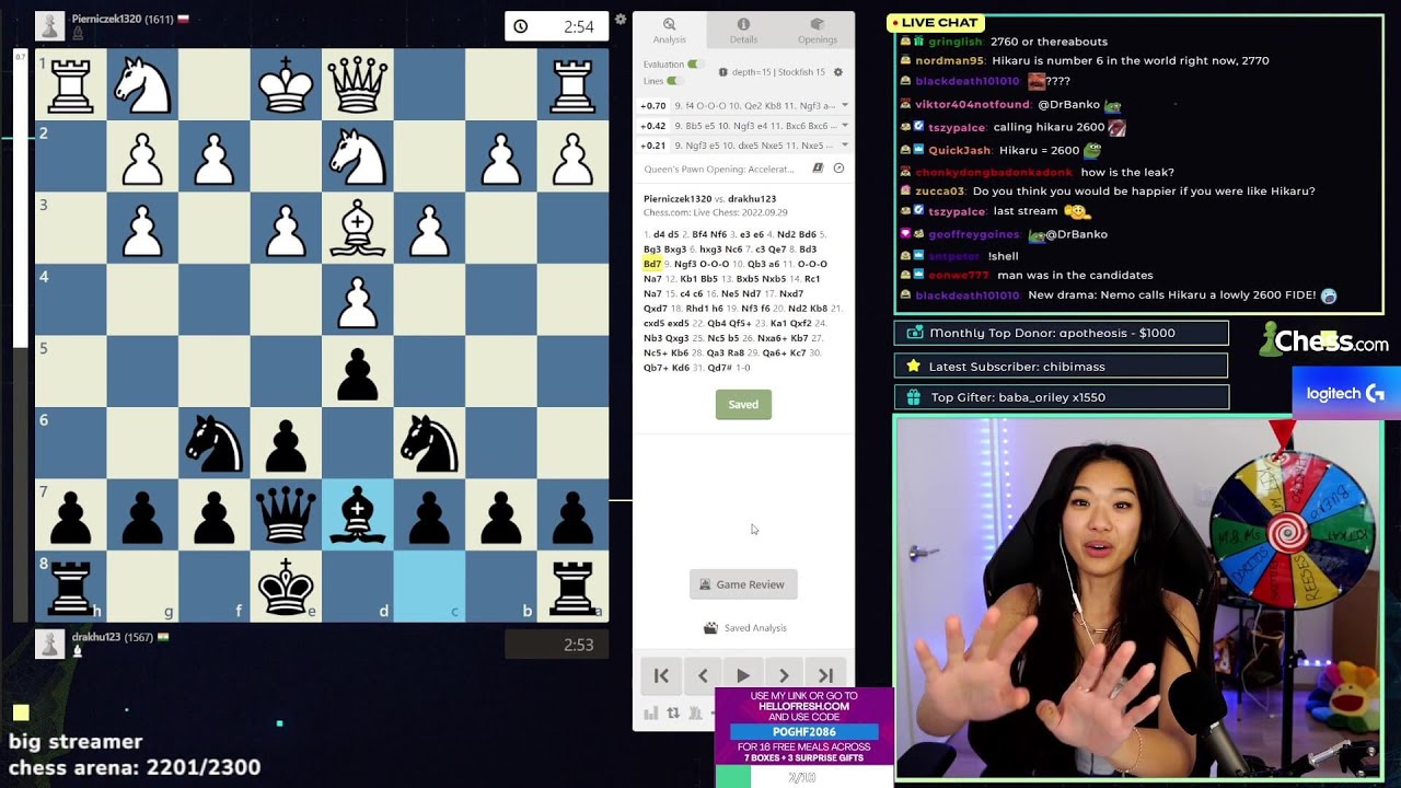 Nemsko Calls Hikaru "2600 Chess Player" - YouTube