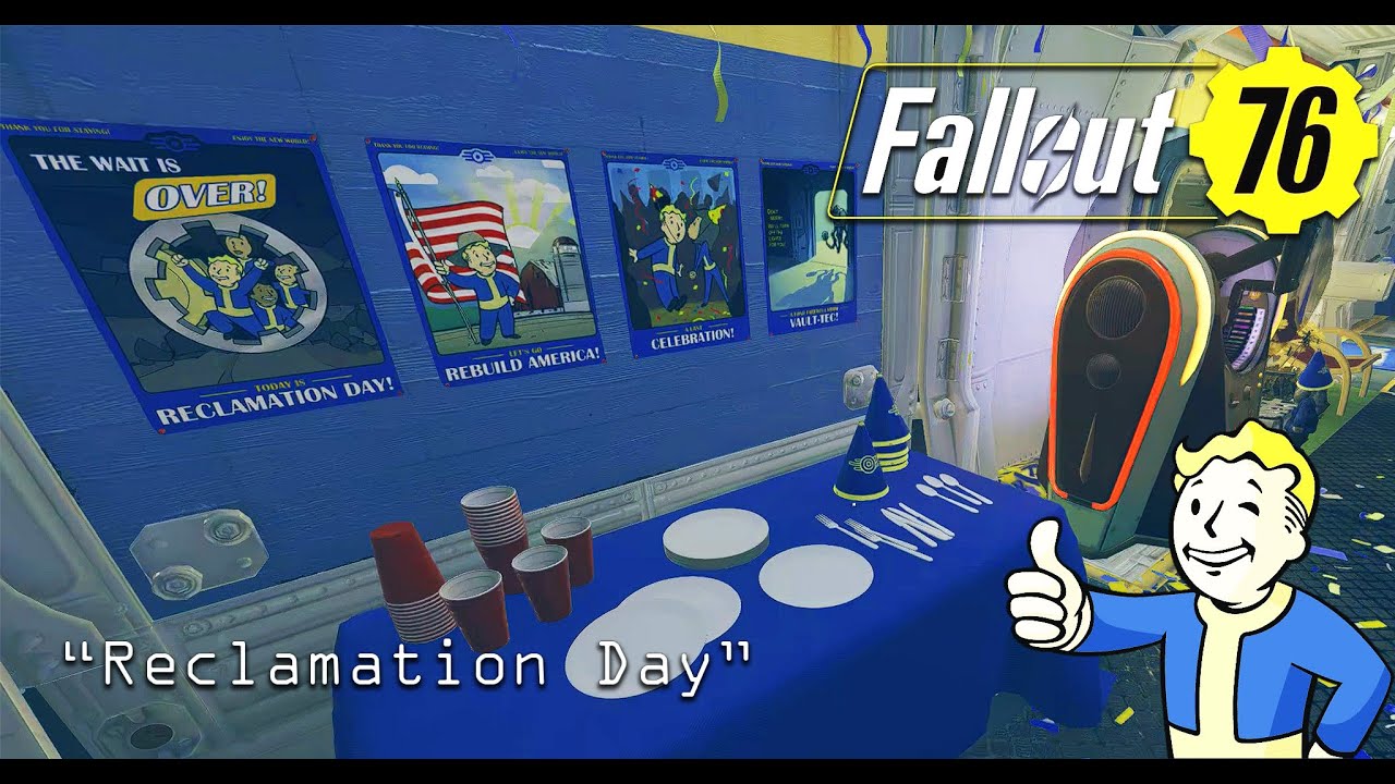 Fallout 76 "Reclamation Day" 4K - YouTube