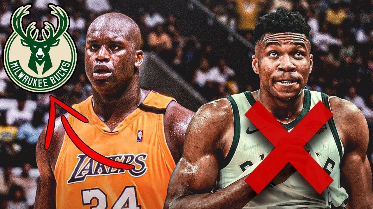 I Replaced Giannis With Shaq On The Milwaukee Bucks...You Won't Believe ...