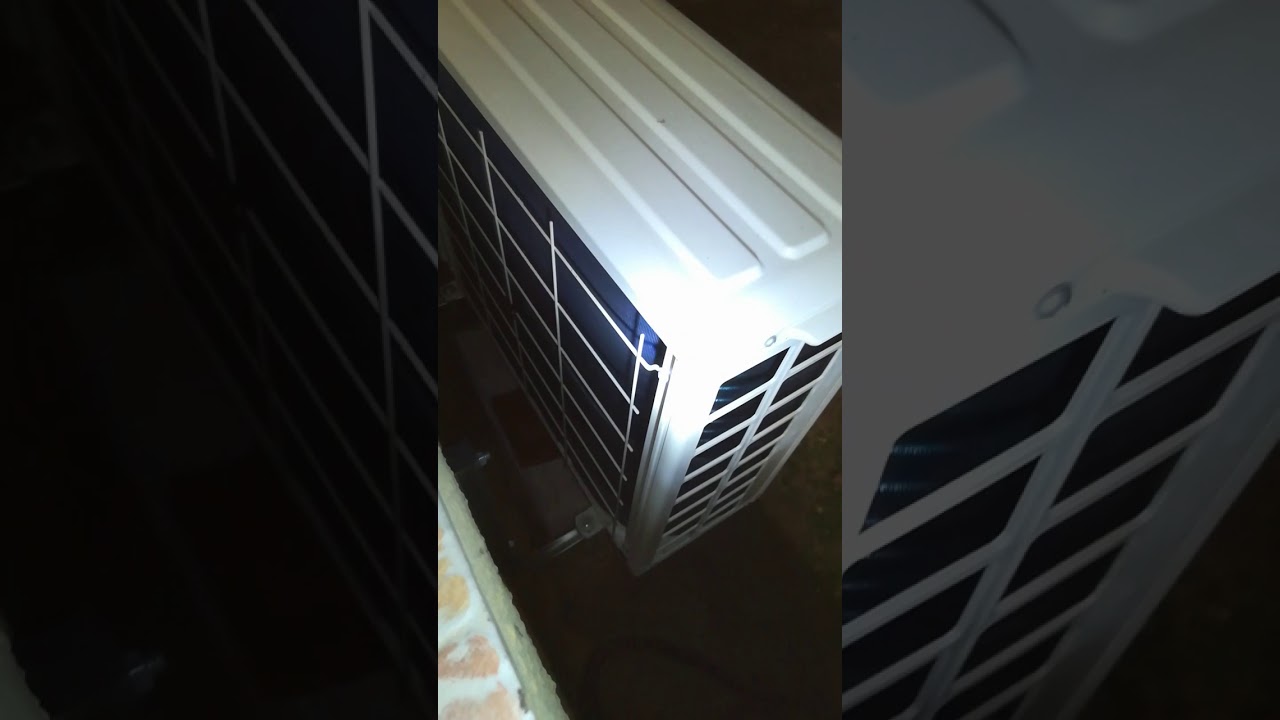 Sinclair ASH-18BIV leolvasztás 1 - YouTube