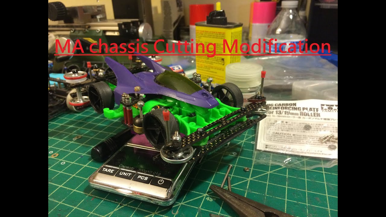 Tamiya Mini 4wd Tutorial MA chassis advance cutting modification ...