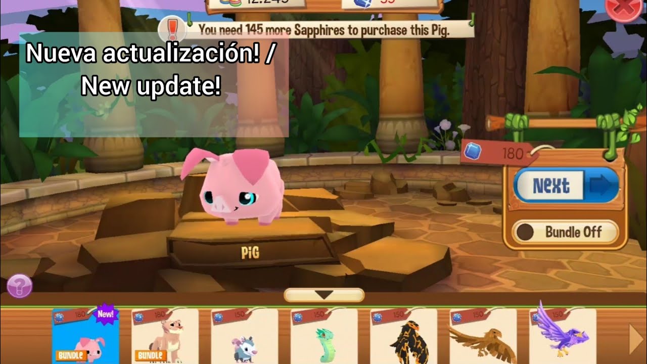 Animal Jam: Nueva actualización! Los cerdos llegaron! / New update ...