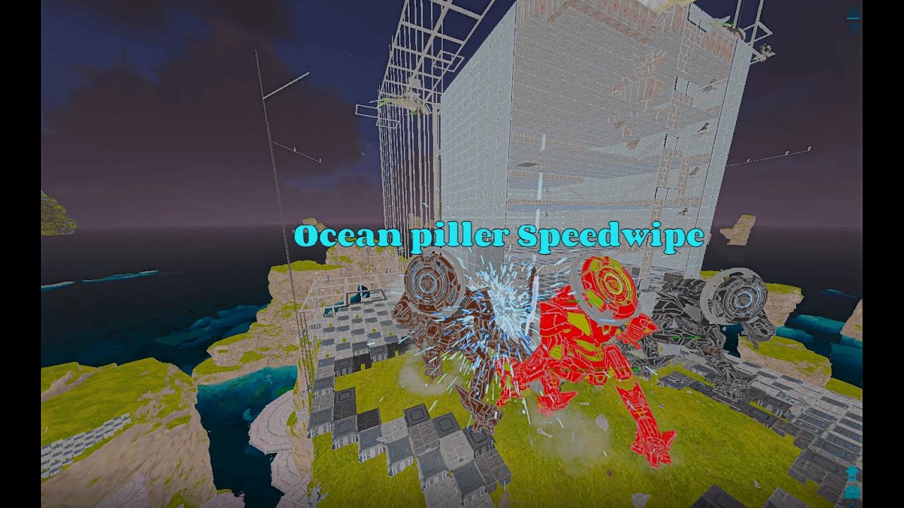 Ark Official PVP | Ocean piller wipe and partyfob | Pistole - YouTube
