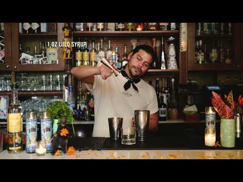 Ilegal Mezcal Dealer's Choice: Lulo Margarita