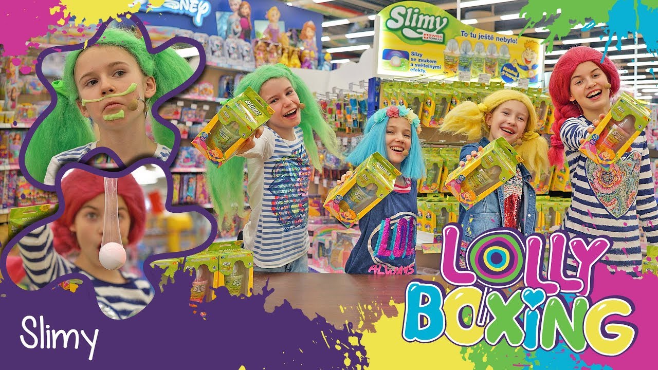 Lollyboxing 9 - Slimy - YouTube