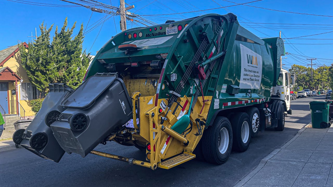 Waste Management + California Waste Solutions Garbage Truck Compilation ...