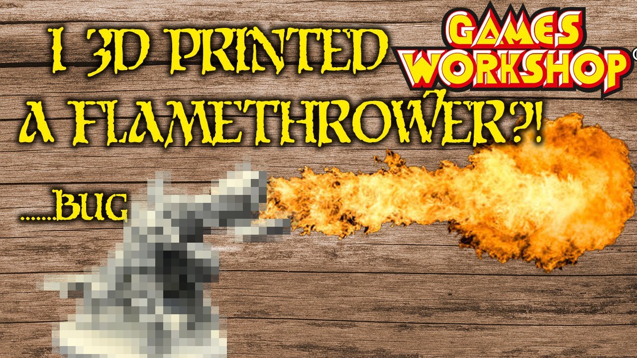 Pyrovore Warhammer 40k 3D Printed Model Spotlight - YouTube
