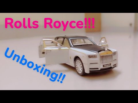 Unboxing a Rolls-Royce !!! Coolest Toy Car Ever!!! - YouTube