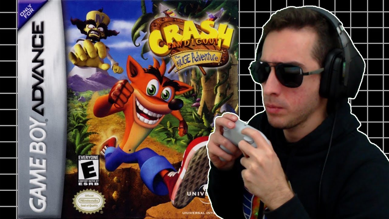Crash Bandicoot: The Huge Adventure | Clásicos de GBA | gameplay en ...