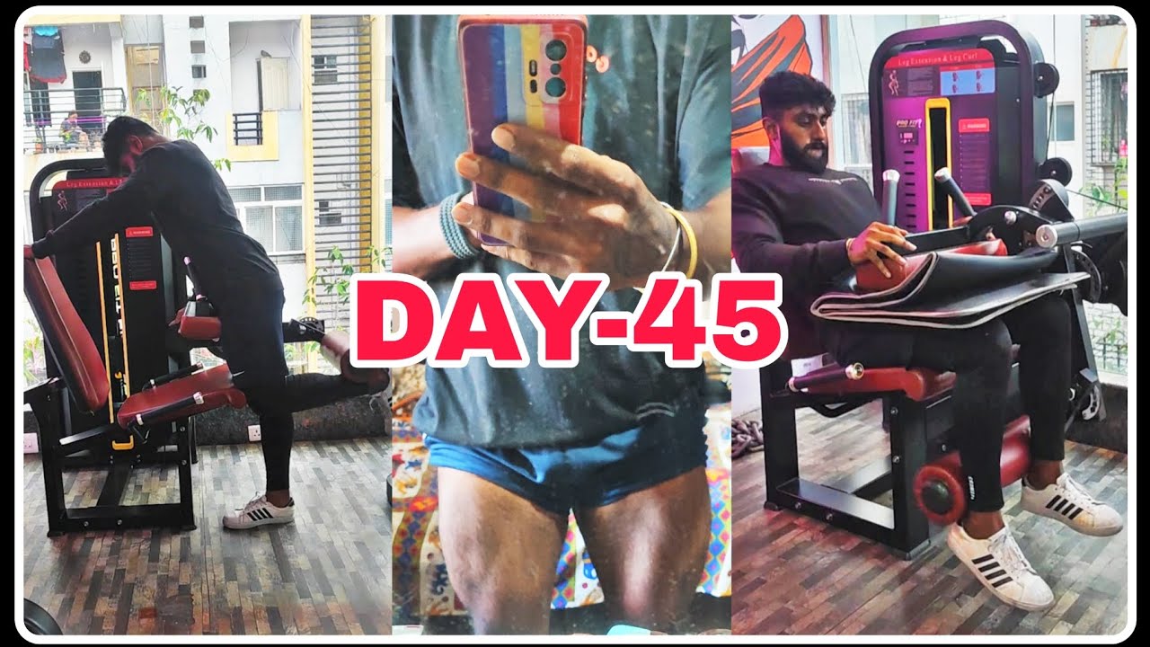 DAY -45 LEG DAY of my 100 days Transformation Challenge..🔥/ ಕನ್ನಡ - YouTube