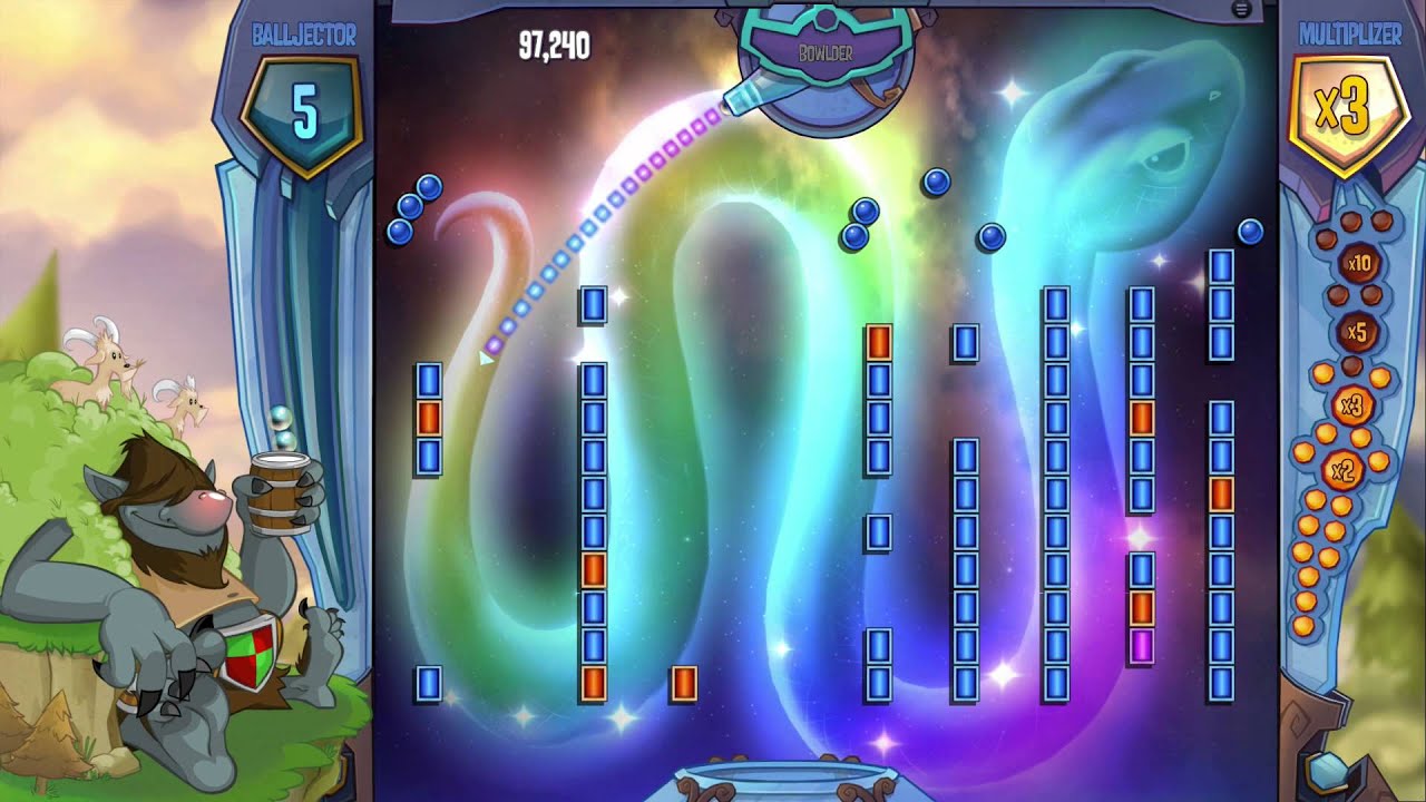 Peggle 2 Level 56 to 60 Celestial Realm Ending Credits Final Level Xbox ...