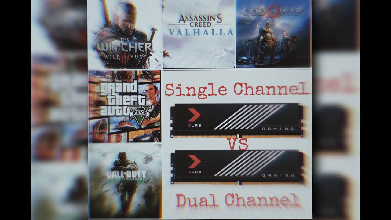 Single Channel vs Dual Channel Ram Fps Test | 1050ti | - YouTube