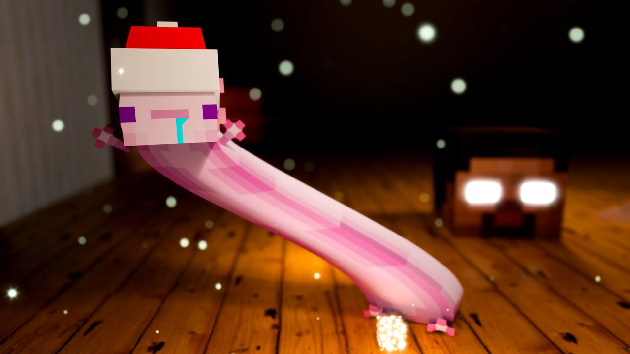 Foolish Axolotl best funny minecraft animation compilation!!! - YouTube