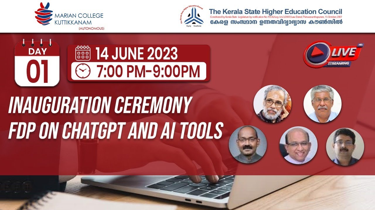 FDP on ChatGPT and AI Tools by Marian College in association with KSHEC ...
