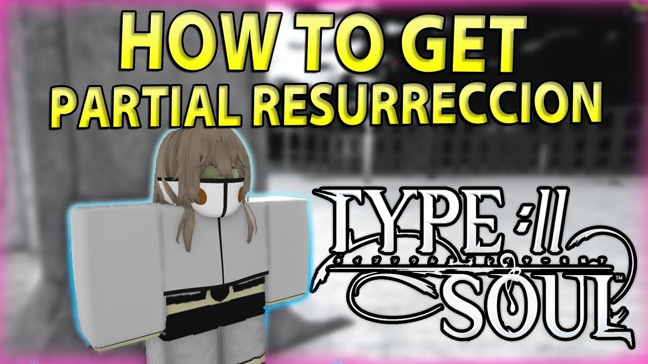 How to get partial res in type soul 5 min guide quick and easy. - YouTube