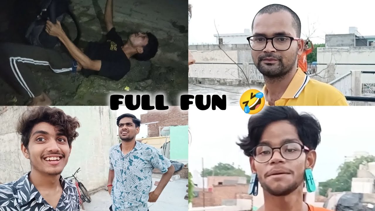 Akash bhaiya ke JHUTEE 🤣 + Gaurav ko gira diya KEECH main 🤣 + Next LEVEL fun || Om Dixit - YouTube