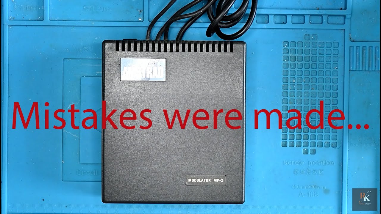 Mini Byte: Amstrad MP-2 Modulator - YouTube