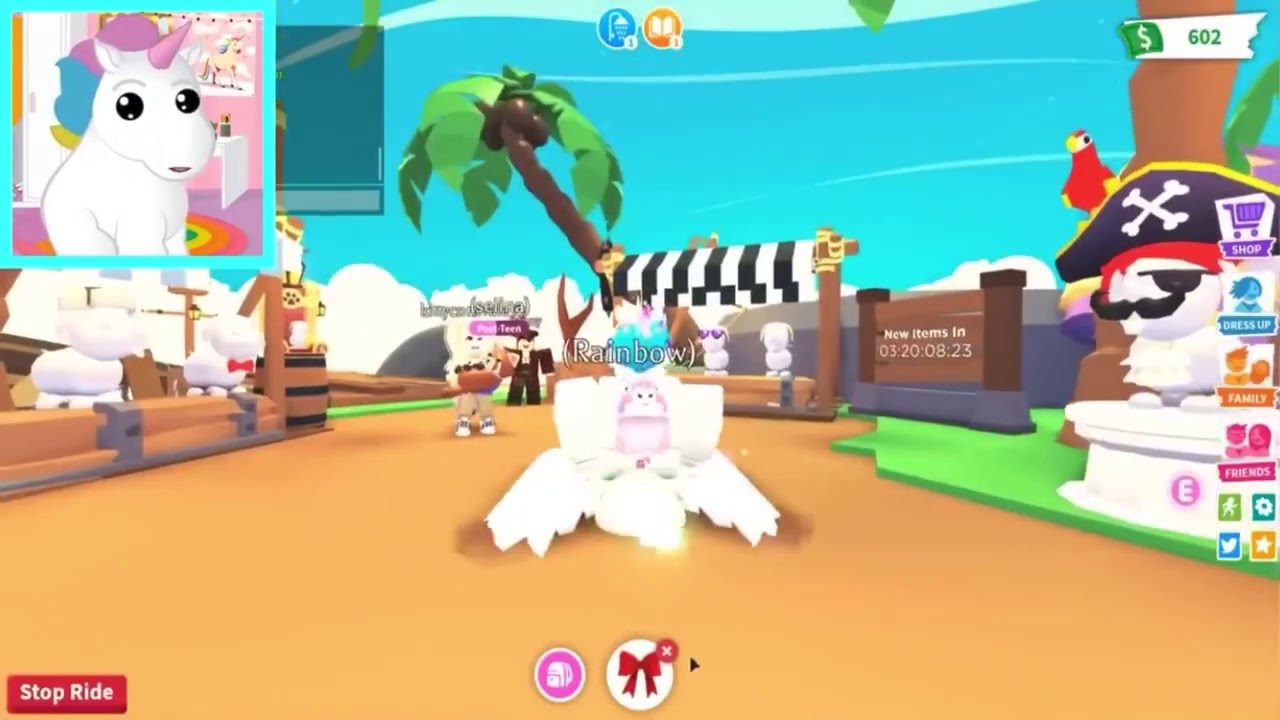 Trading mega neon unicorns in adopt me - YouTube