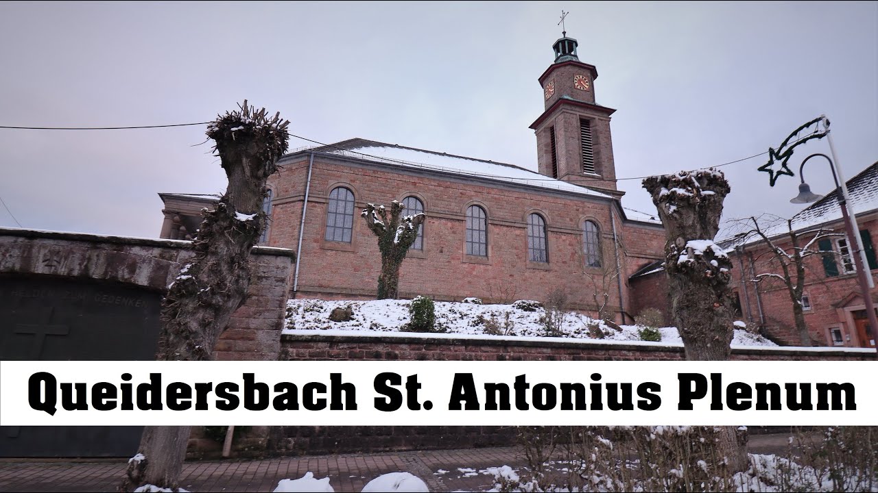 Queidersbach, St. Antonius, Vollgeläut - YouTube