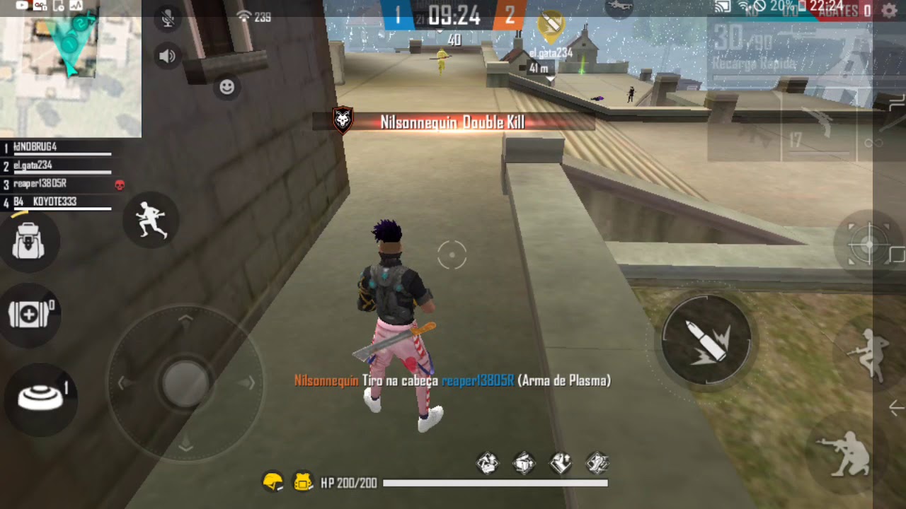 Partida de mata mata insana!!! Canal do meu amigo na descrição do video ...