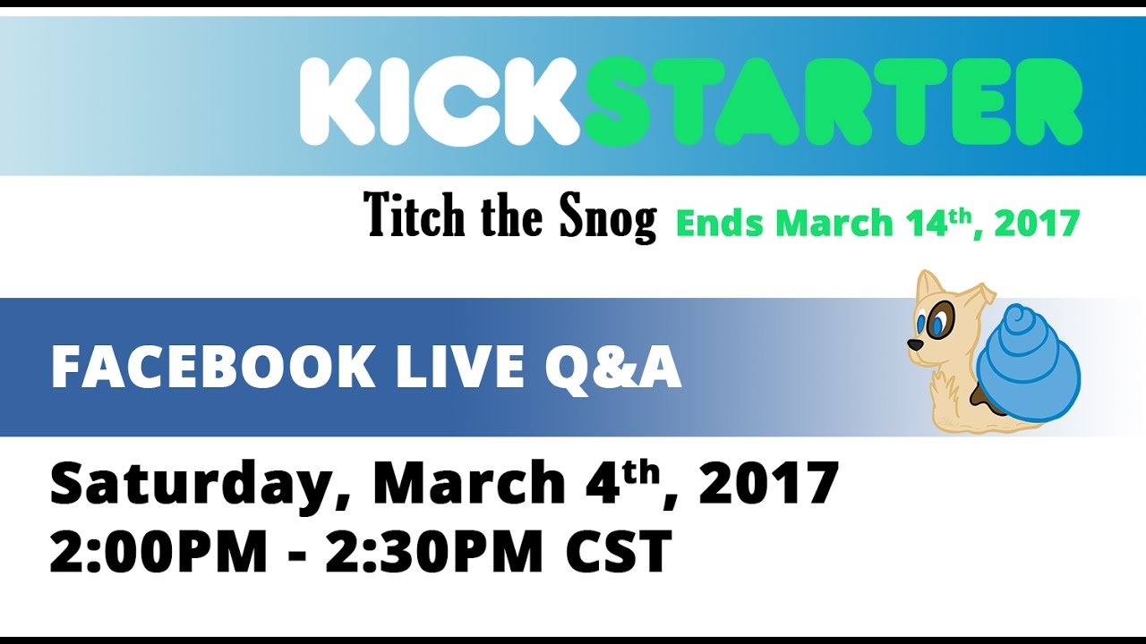 Facebook Live Kickstarter Q&A - Compressed - YouTube