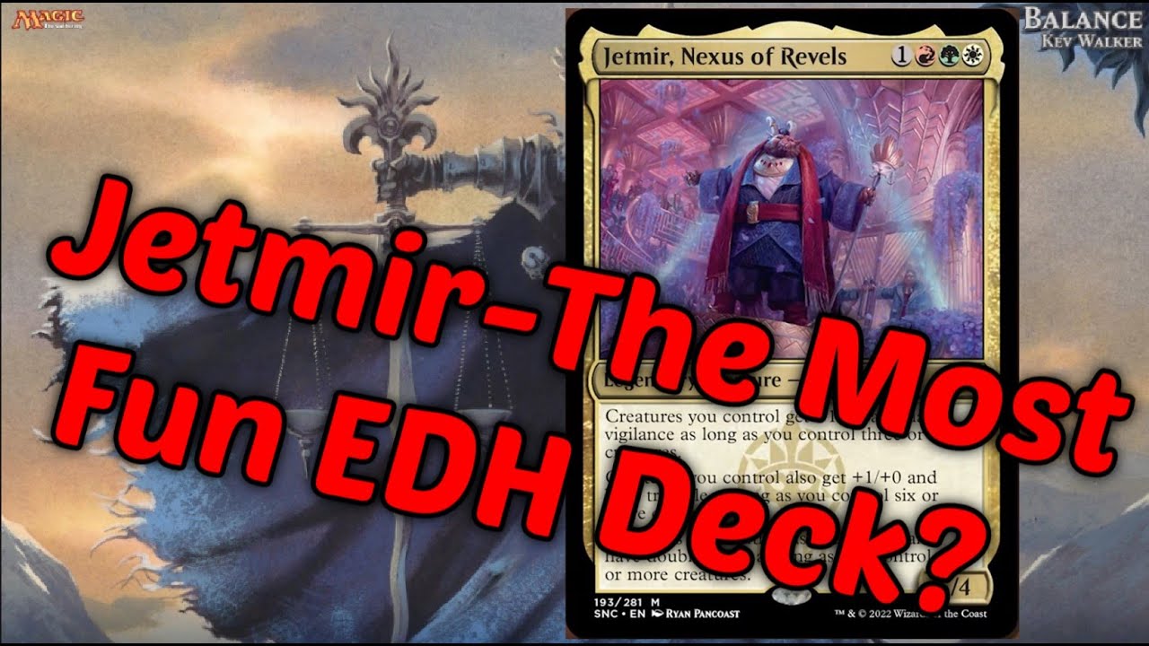 $110 Jetmir, Nexus of Revels EDH Deck - Budget Creature Token Naya ...