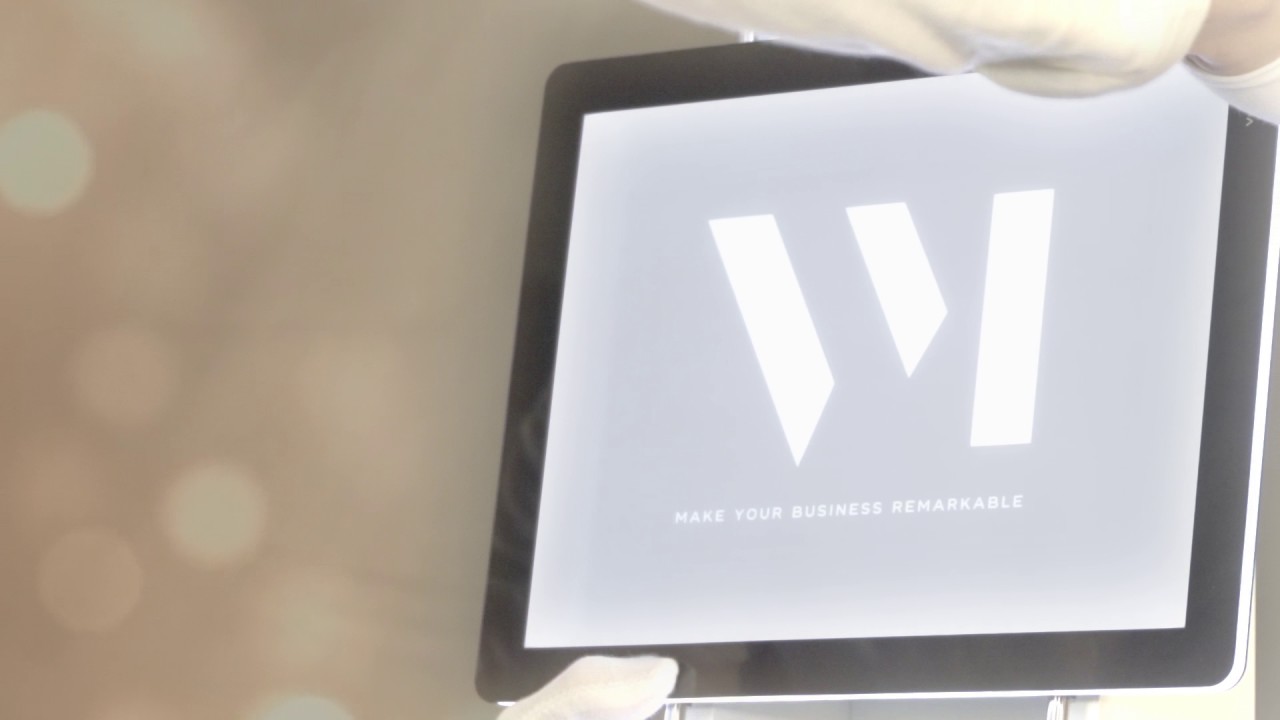 VM MOBILE STAND SINGLE SIDED - YouTube