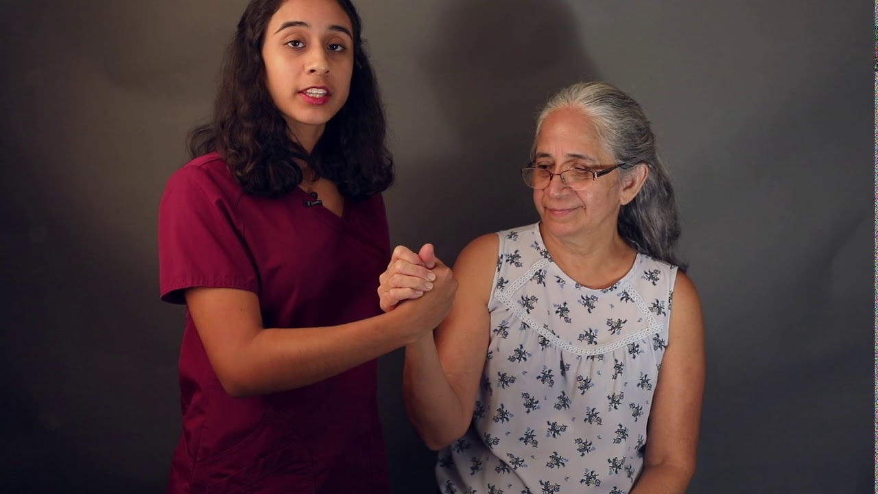 Hand-Under-Hand Guided Toothbrushing Method - YouTube