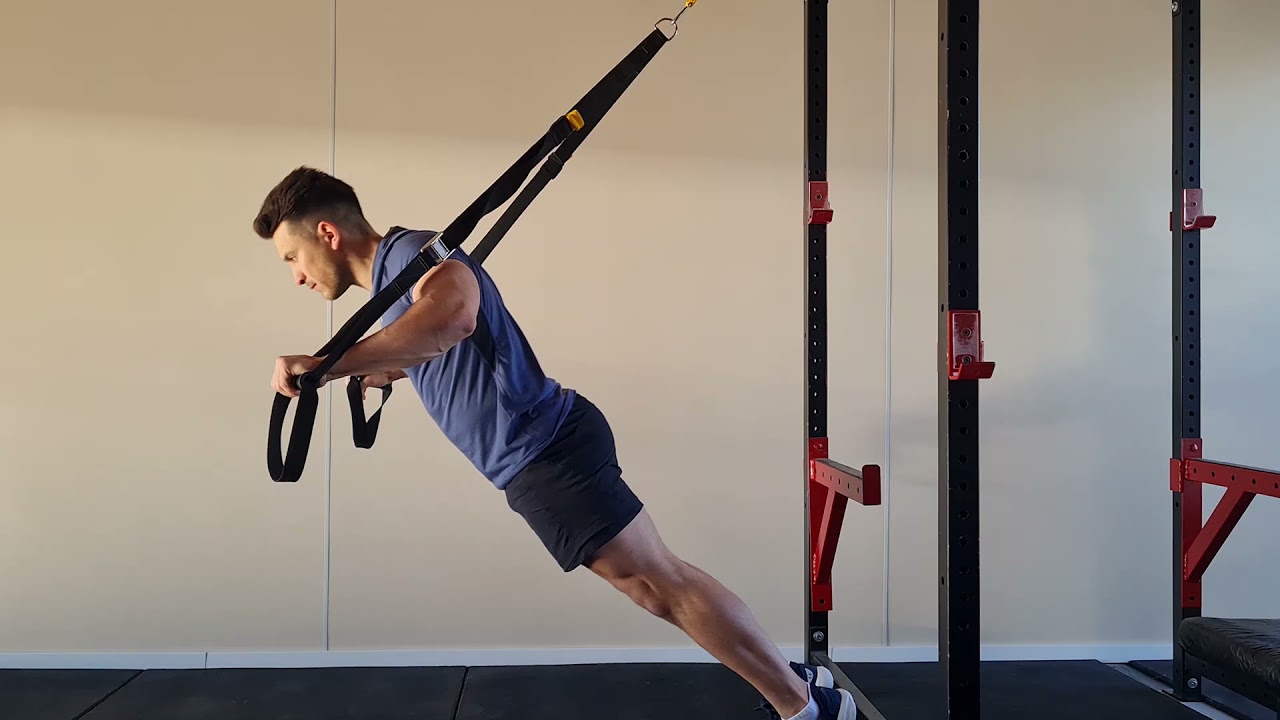 Push Ups en TRX - YouTube