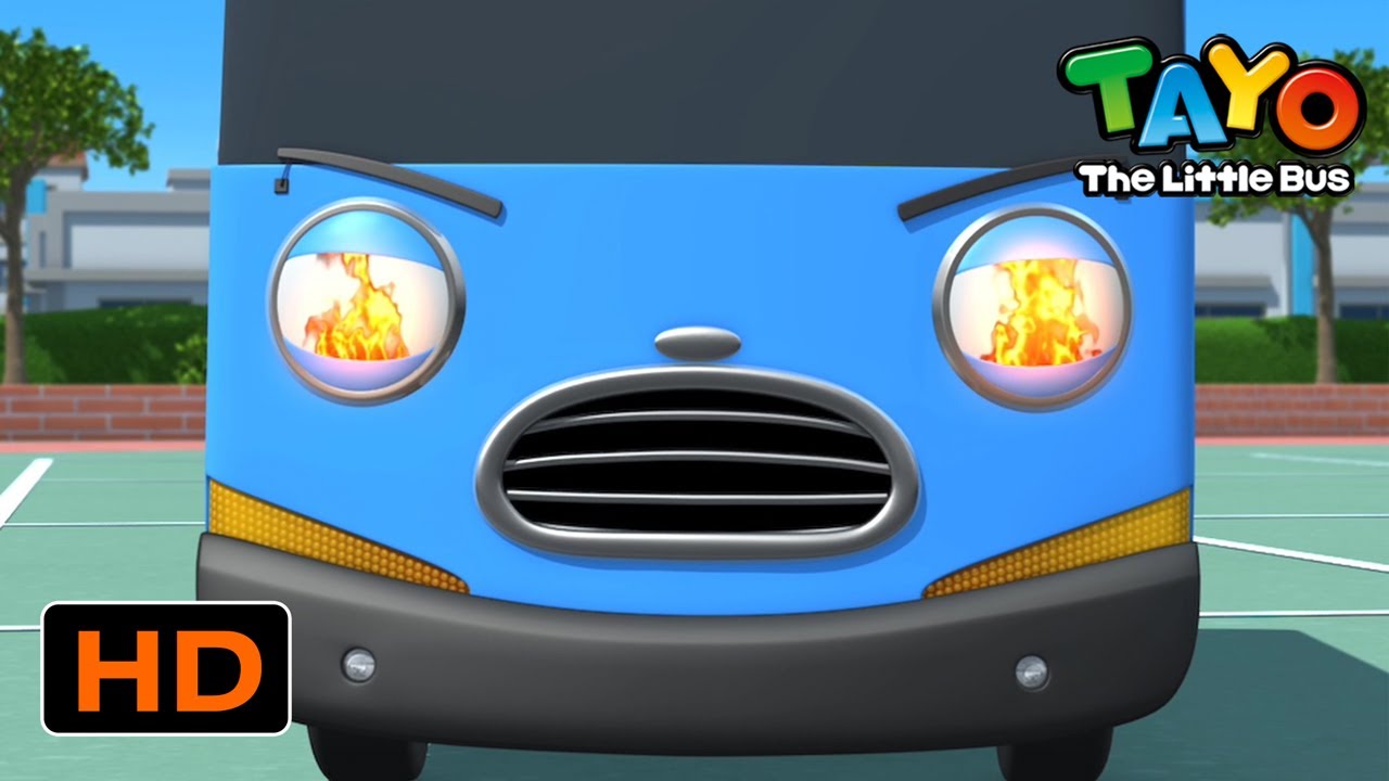 Tayo English Episodes l I can't believe this! I am on fire! l Tayo the ...