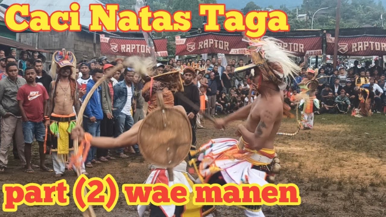 part (2) wae manen caci Penti natas Taga #cacidance #caci - YouTube
