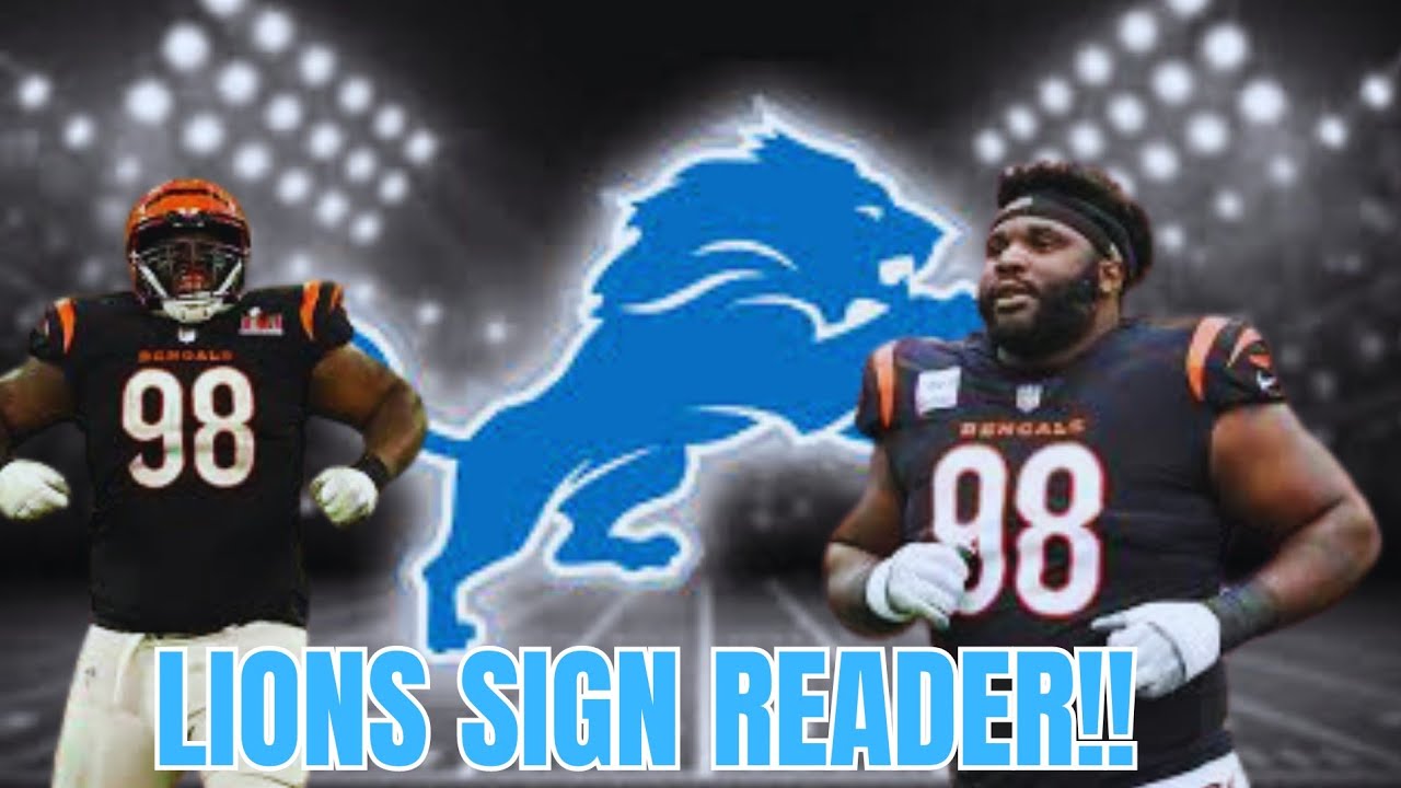 Detroit Lions Sign DJ Reader to 2 year deal!! #detroitlions - YouTube